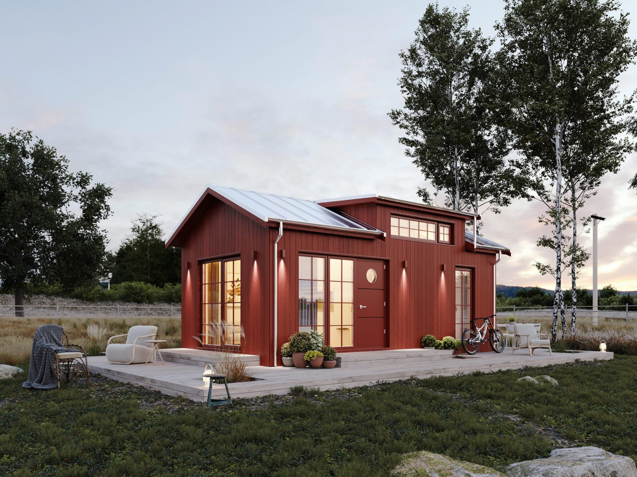 Attefallshus Klassisk Panorama 30.3KRP - Boligverket AS